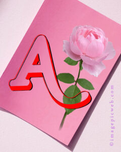 A Alphabet Letter 3D images A Name DP for Whatsapp Instagram HD Pic
