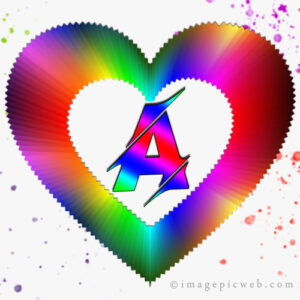 A Alphabet Letter 3D images A Name DP for Whatsapp Instagram HD Pic